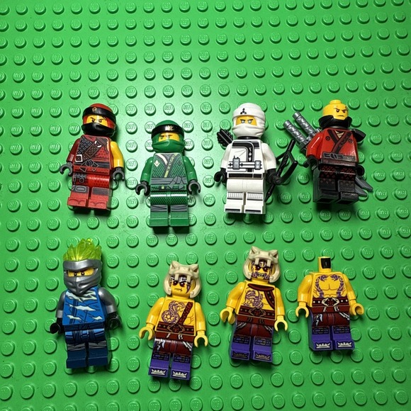Lego | Toys | Lego Ninjago Minifigures Kai Lloyd Zane Jay Fs Tournament ...